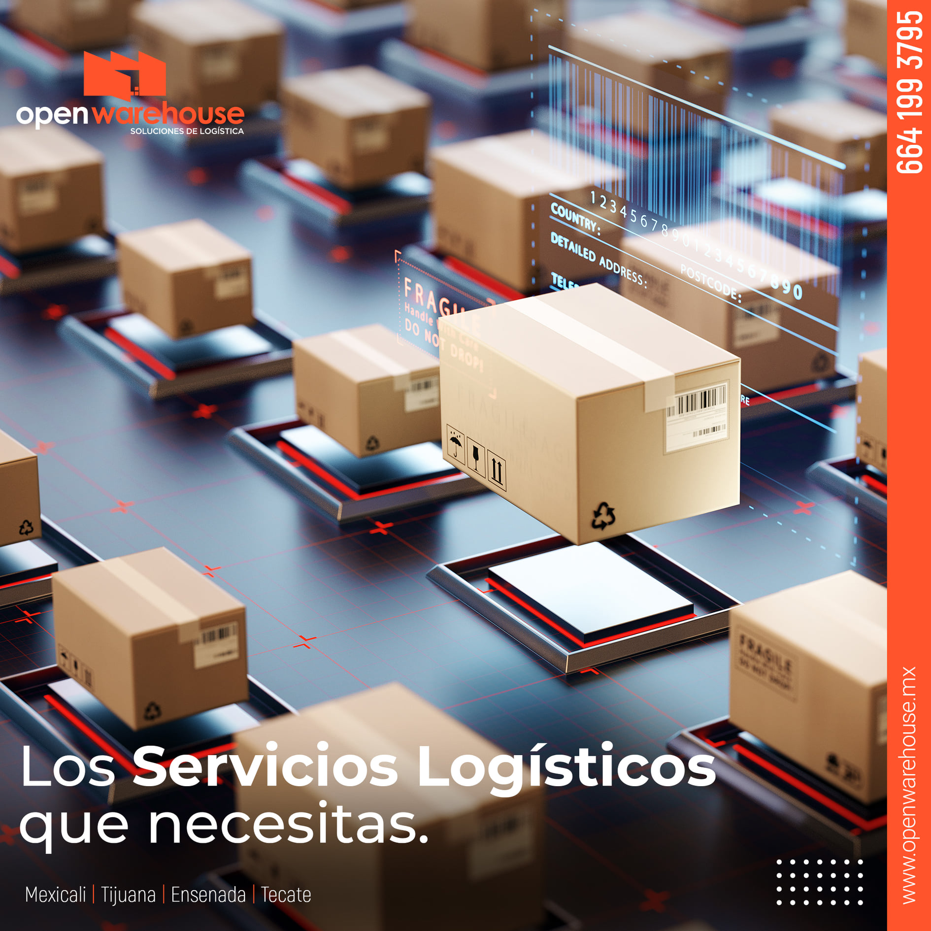 Servicios de logística en Baja California - Open Warehouse